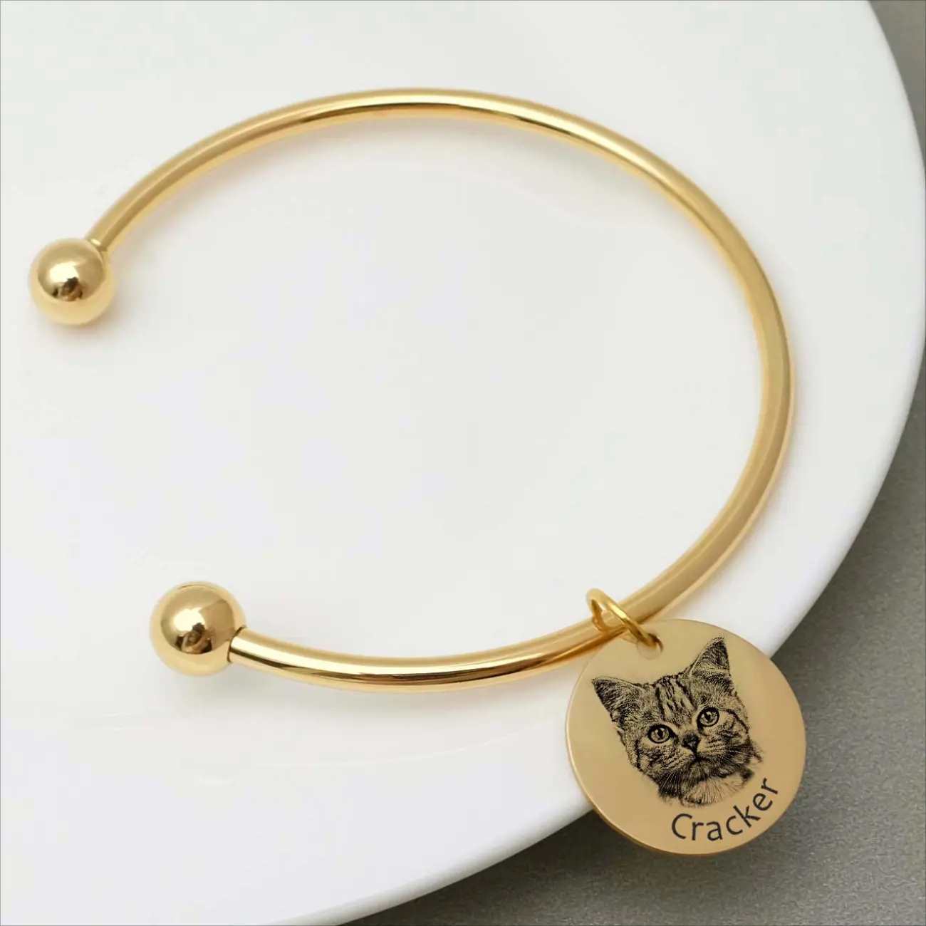 iPetprints Personalized Photo Bangle Custom