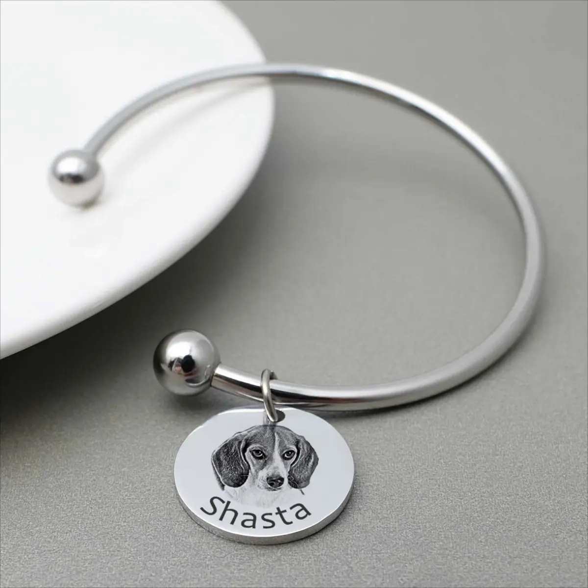 iPetprints Personalized Photo Bangle Custom